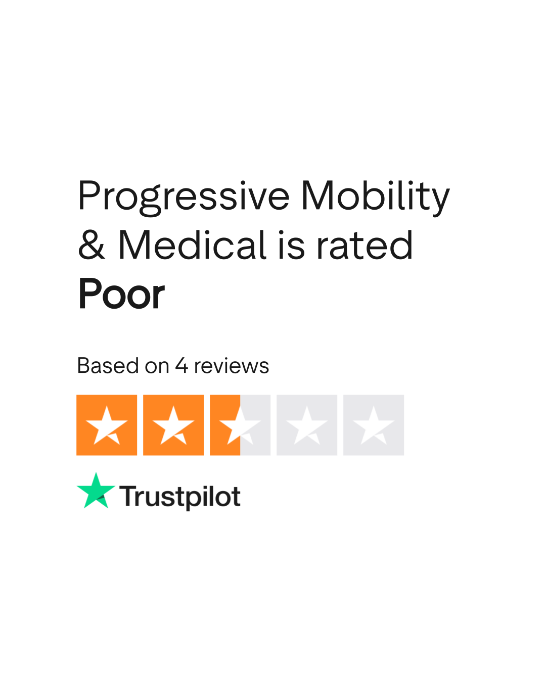 Progressive Mobility & Medical Reviews | Read Customer Service Reviews ...