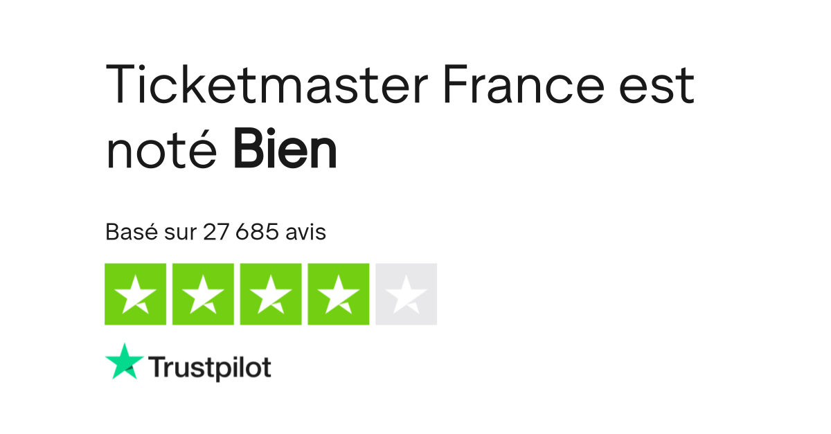 Avis de Ticketmaster France | Lisez les avis marchands de www ...