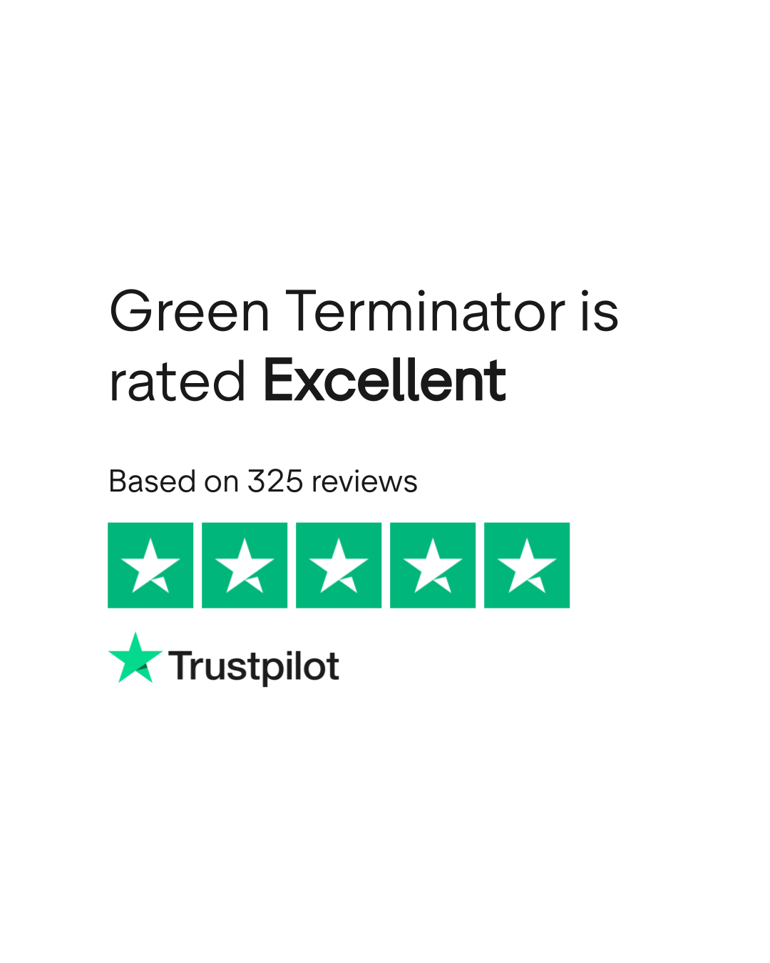 Green Terminator Reviews | Read Customer Service Reviews of ...