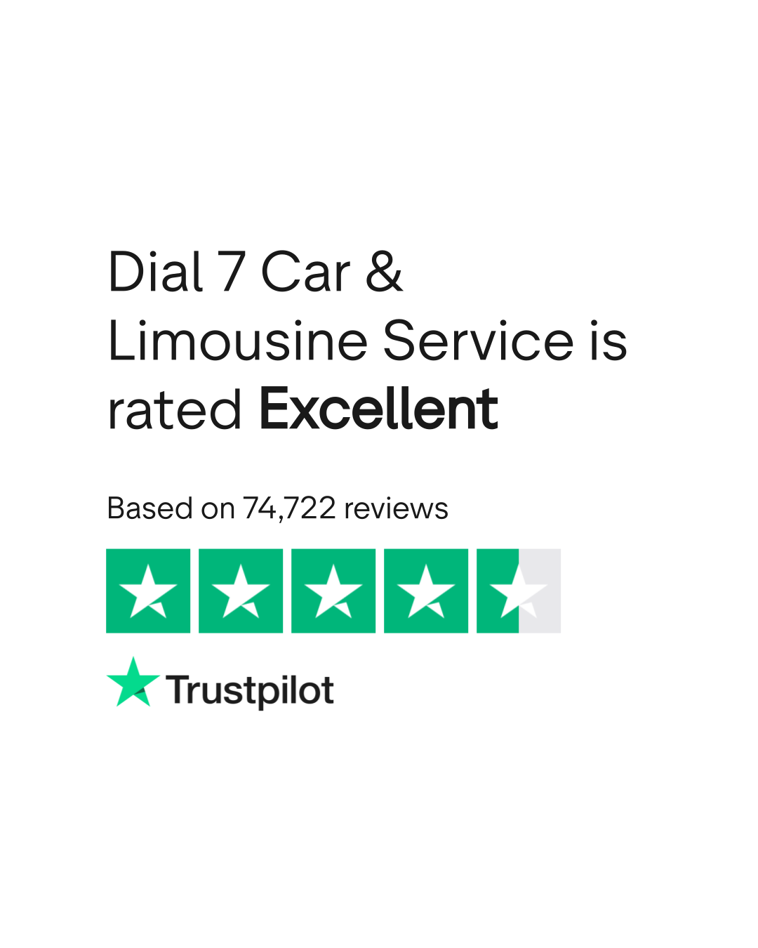 Dial 7 Car & Limousine Service Reviews | Read Customer Service Reviews ...