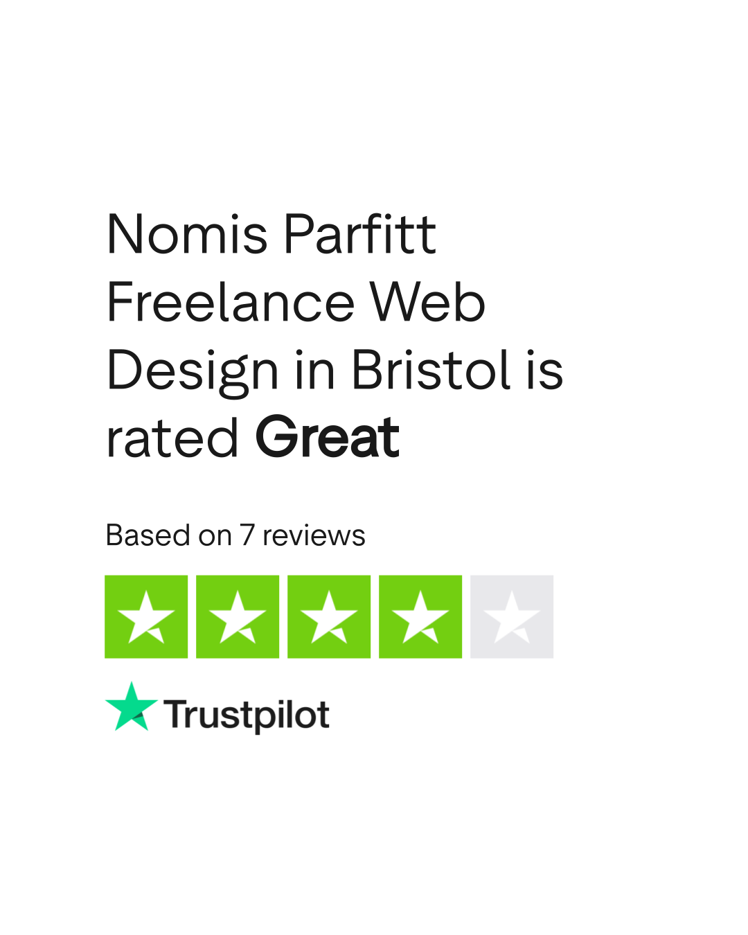 Nomis Parfitt Freelance Web Design in Bristol Reviews | Read Customer ...