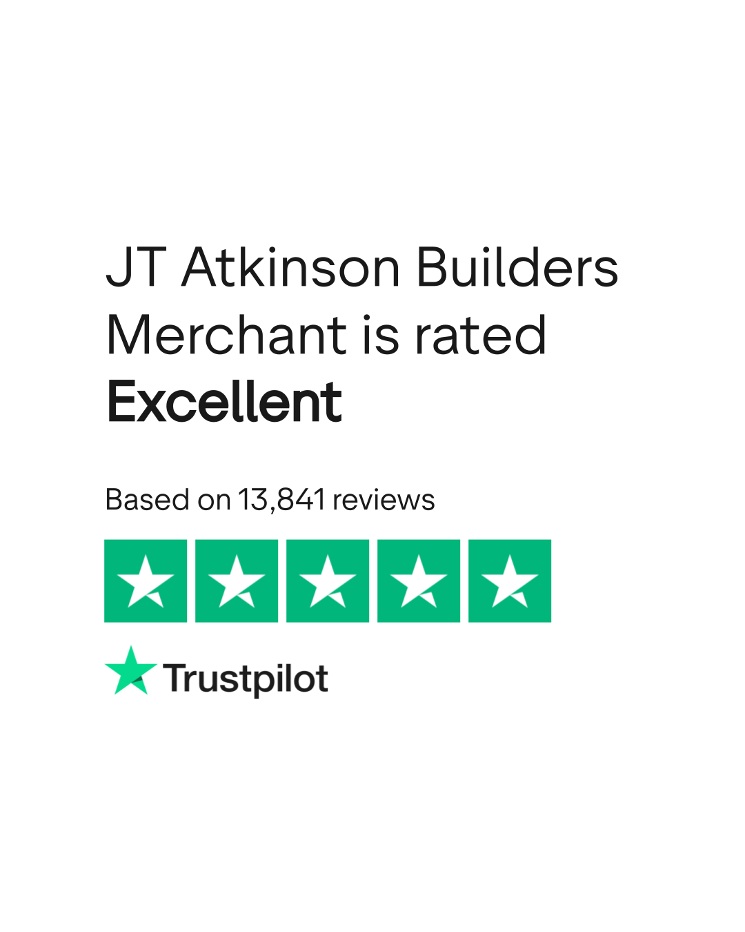 JT Atkinson Builders Merchant Reviews | Read Customer Service Reviews ...