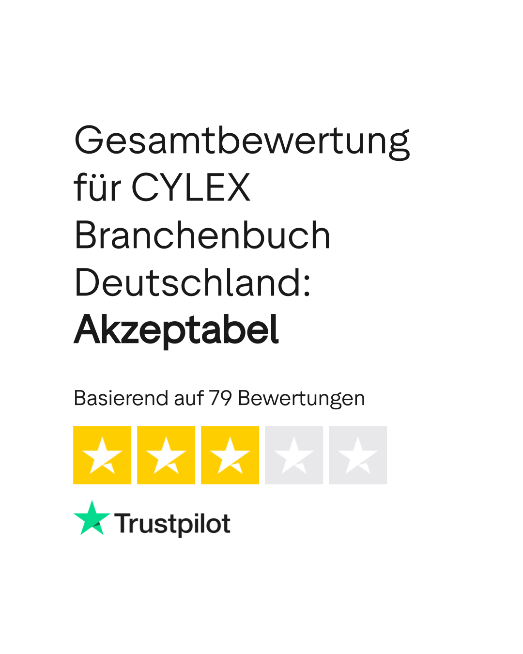 Bewertungen zu CYLEX Branchenbuch Deutschland | Lesen Sie ...