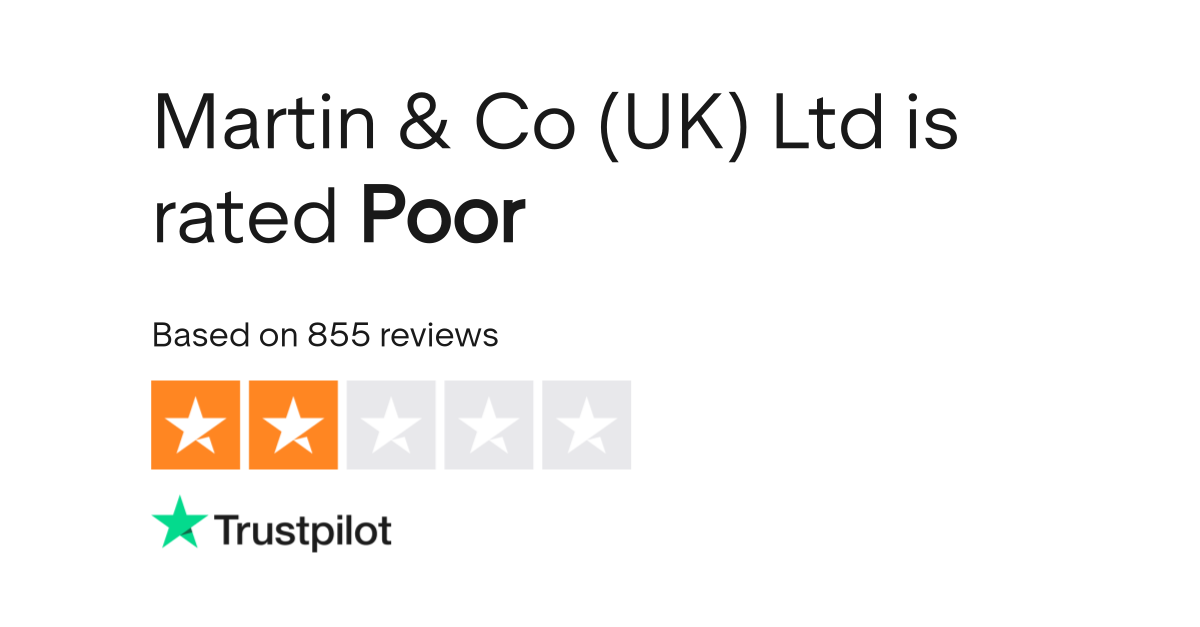 Martin & Co (UK) Ltd Reviews | Read Customer Service Reviews of ...
