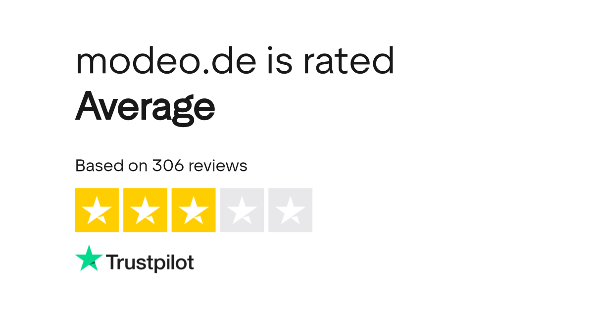 modeo.de Reviews | Read Customer Service Reviews of modeo.de