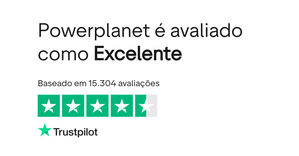 Avaliações sobre Powerplanet | Leia as avaliações sobre o Atendimento ...