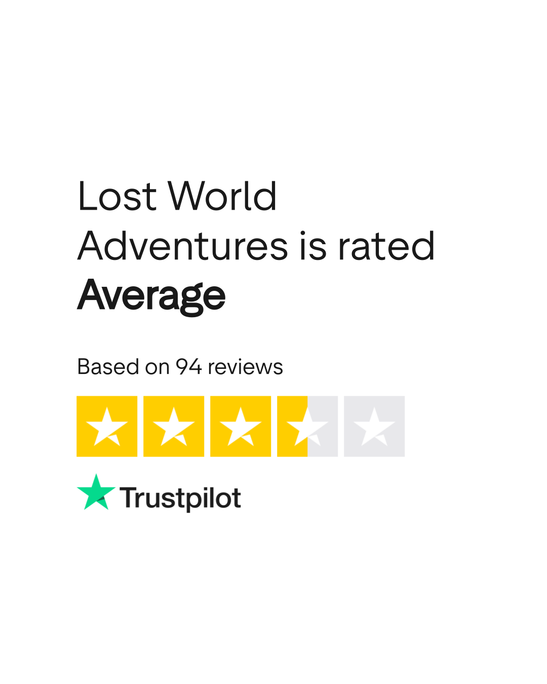 Lost World Adventures Reviews | Read Customer Service Reviews of www ...