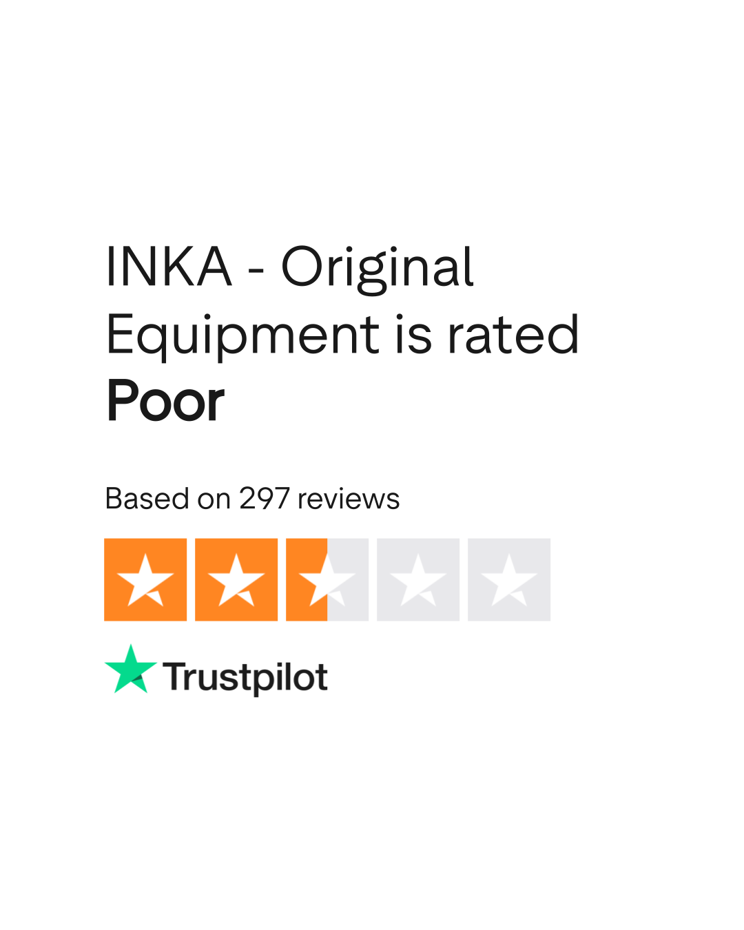INKA - Original Equipment Reviews | Read Customer Service Reviews of ...