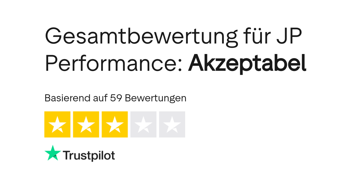 Bewertungen zu JP Performance | Lesen Sie Kundenbewertungen zu jp ...