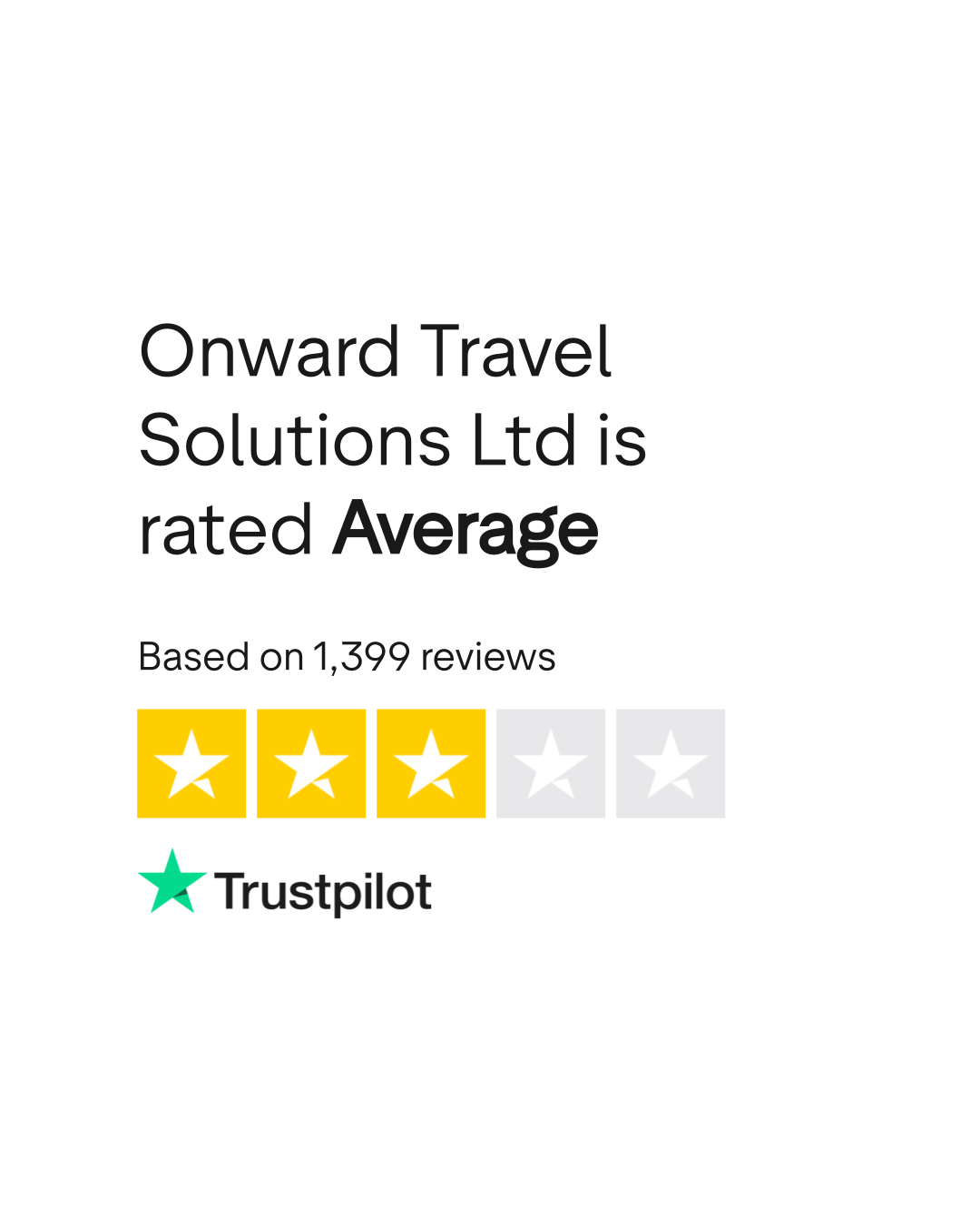 Onward Travel Solutions Ltd Reviews | Read Customer Service Reviews of ...