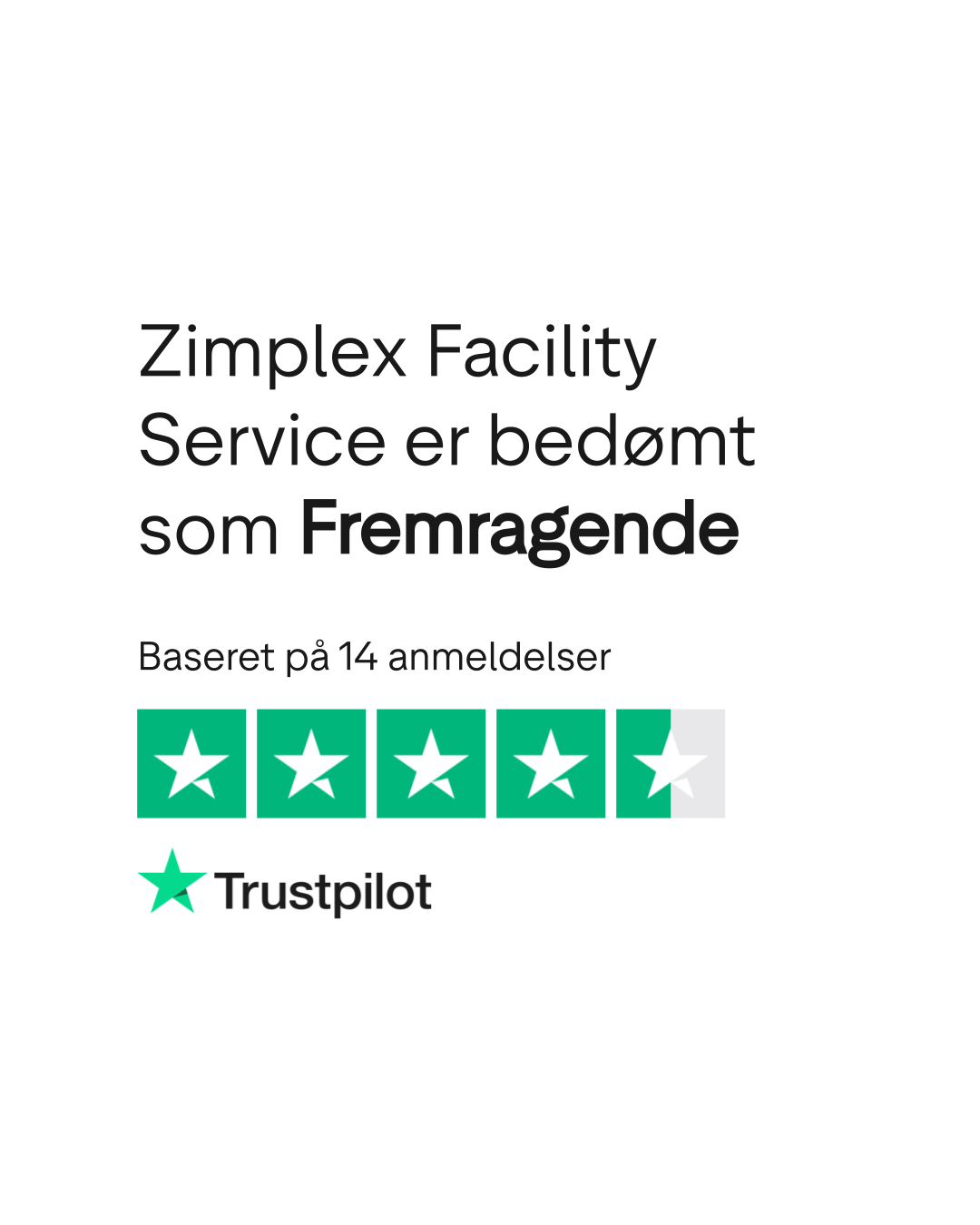 Anmeldelser af Zimplex Facility Service | Læs kundernes anmeldelser af ...