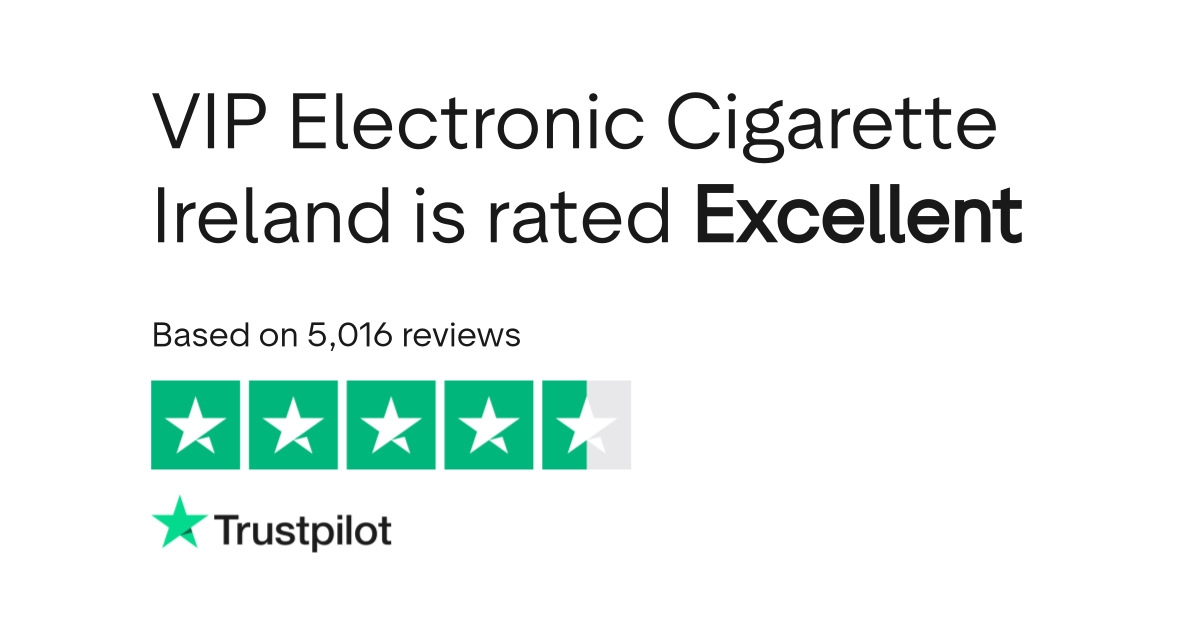 VIP Electronic Cigarette Ireland Reviews | Read Customer Service ...
