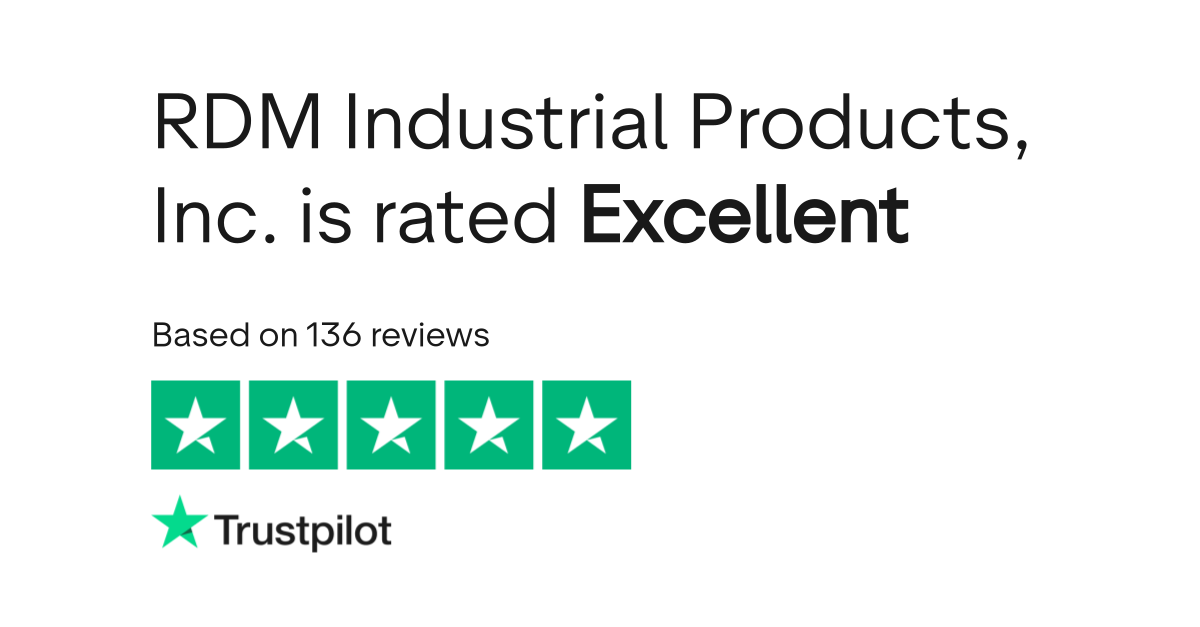 RDM Industrial Products, Inc. Reviews | Read Customer Service Reviews ...