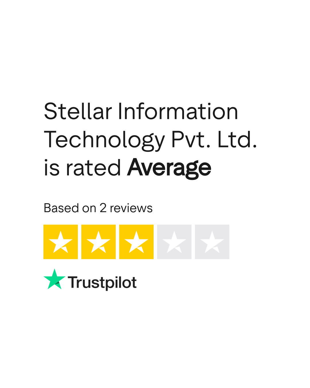 Stellar Information Technology Pvt. Ltd. Reviews | Read Customer ...