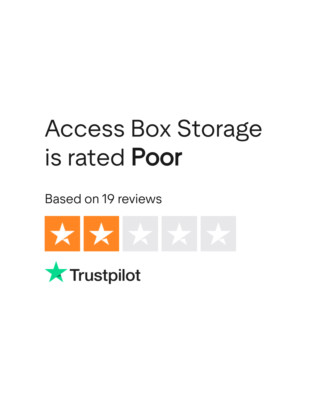 Access Box Storage Reviews | Read Customer Service Reviews of ...