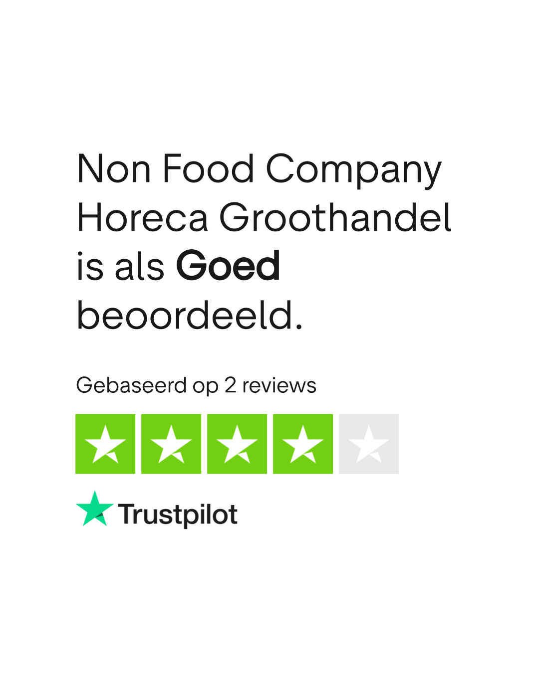 Non Food Company Horeca Groothandel reviews | Bekijk consumentenreviews ...