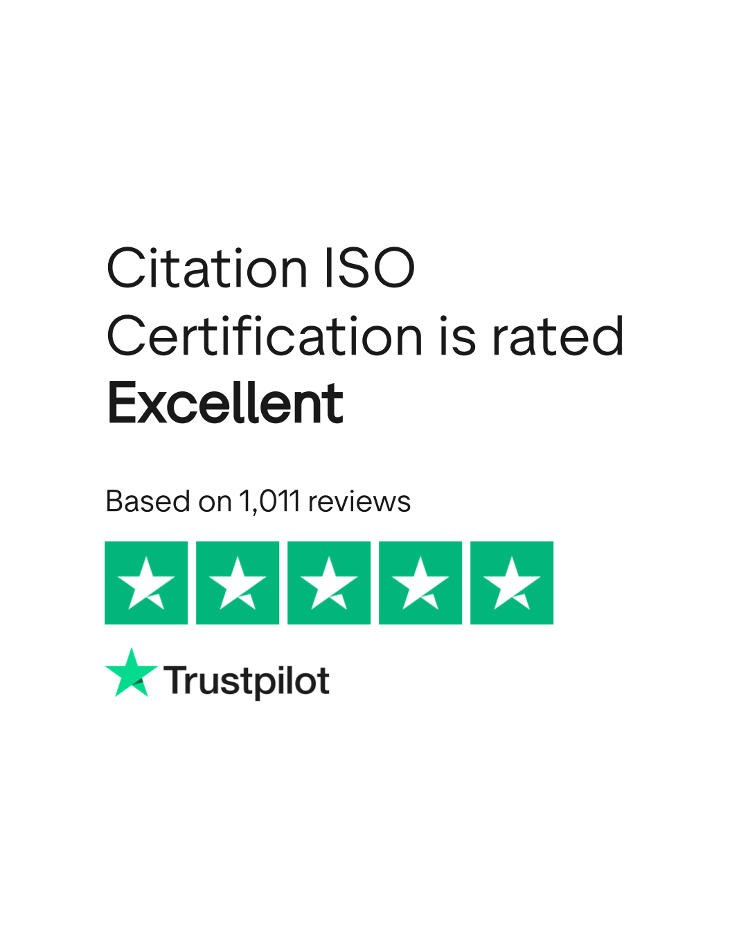 Citation ISO Certification Reviews | Read Customer Service Reviews of ...