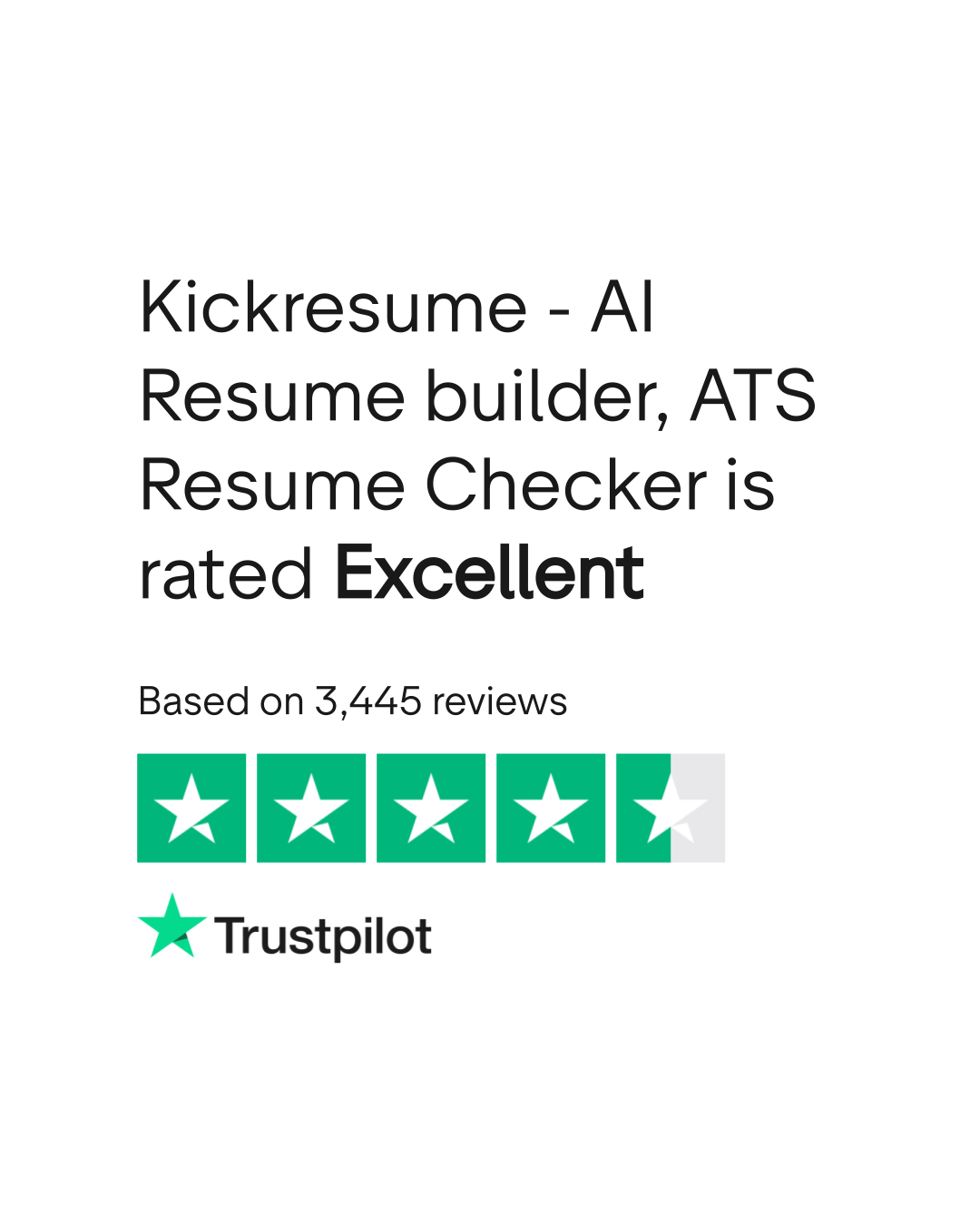Kickresume - AI Resume builder, ATS Resume Checker Reviews | Read ...