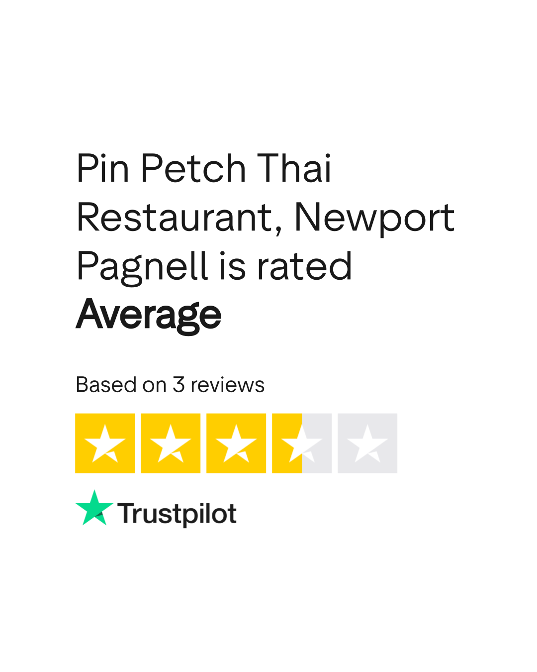 Pin Petch Thai Restaurant, Newport Pagnell Reviews | Read Customer ...