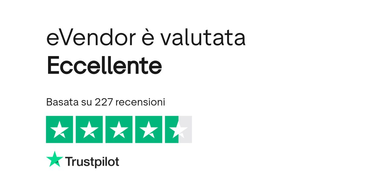 eVendor | Leggi le recensioni dei servizi di www.evendor.it