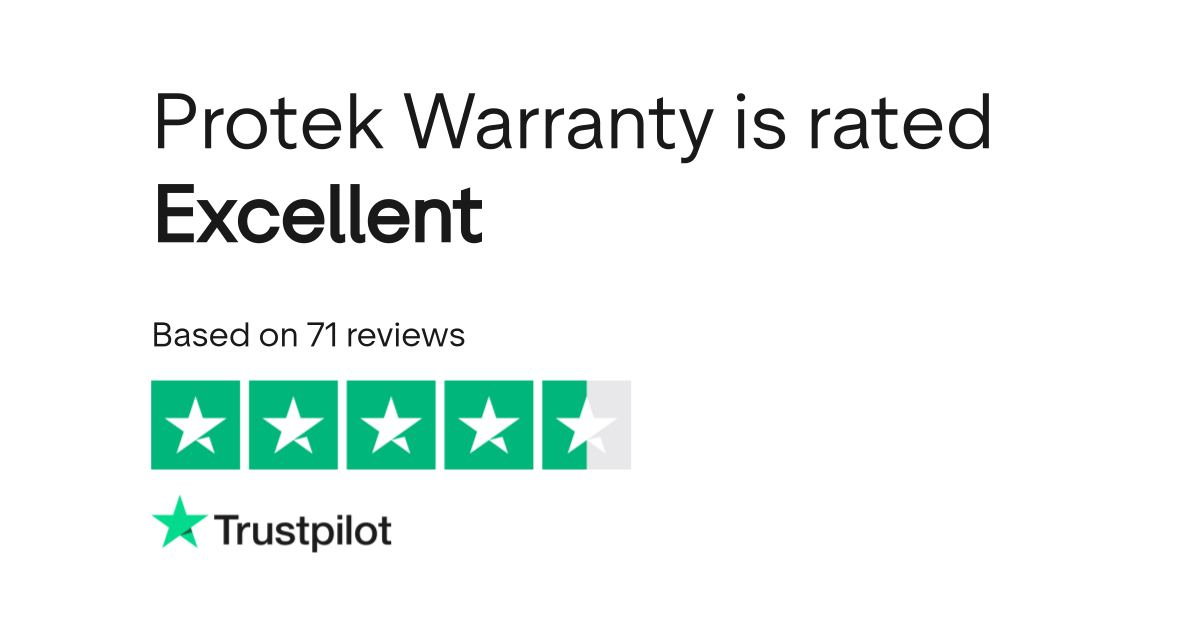 Protek Warranty Reviews | Read Customer Service Reviews of www.protekwarranty.co.uk