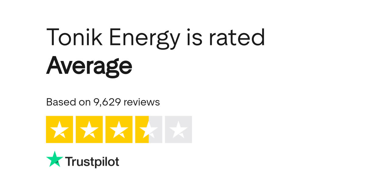 Tonik Energy Reviews | Read Customer Service Reviews of tonikenergy.com