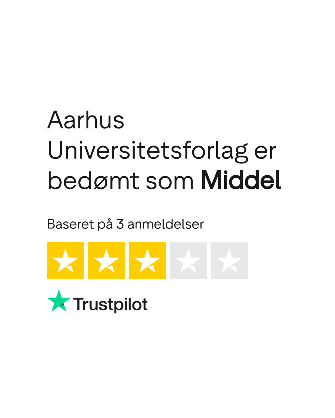 Anmeldelser af Aarhus Universitetsforlag | Læs kundernes anmeldelser af ...