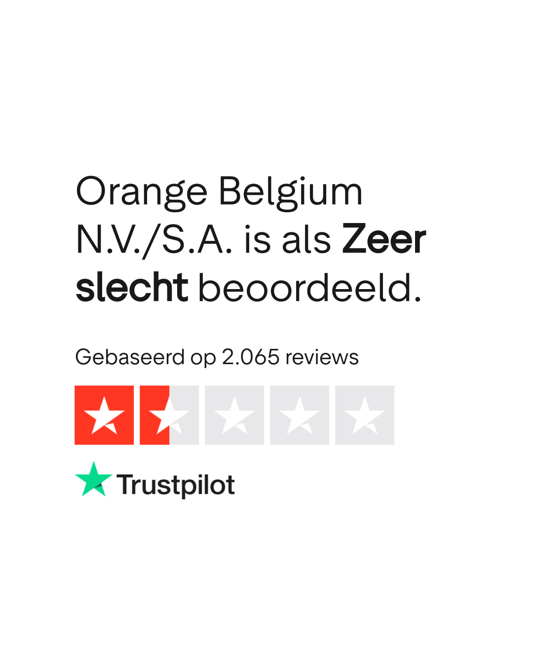 Orange Belgium N.V./S.A. reviews | Bekijk consumentenreviews over orange.be