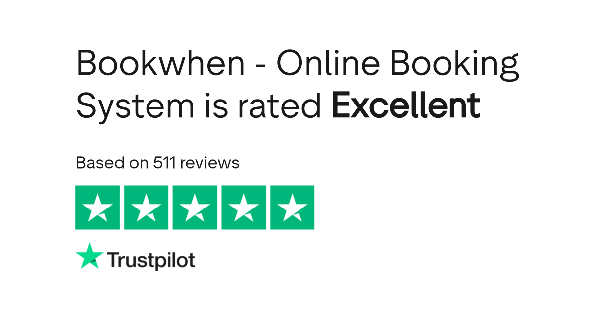 Bookwhen - Online Booking System Reviews | Read Customer Service ...