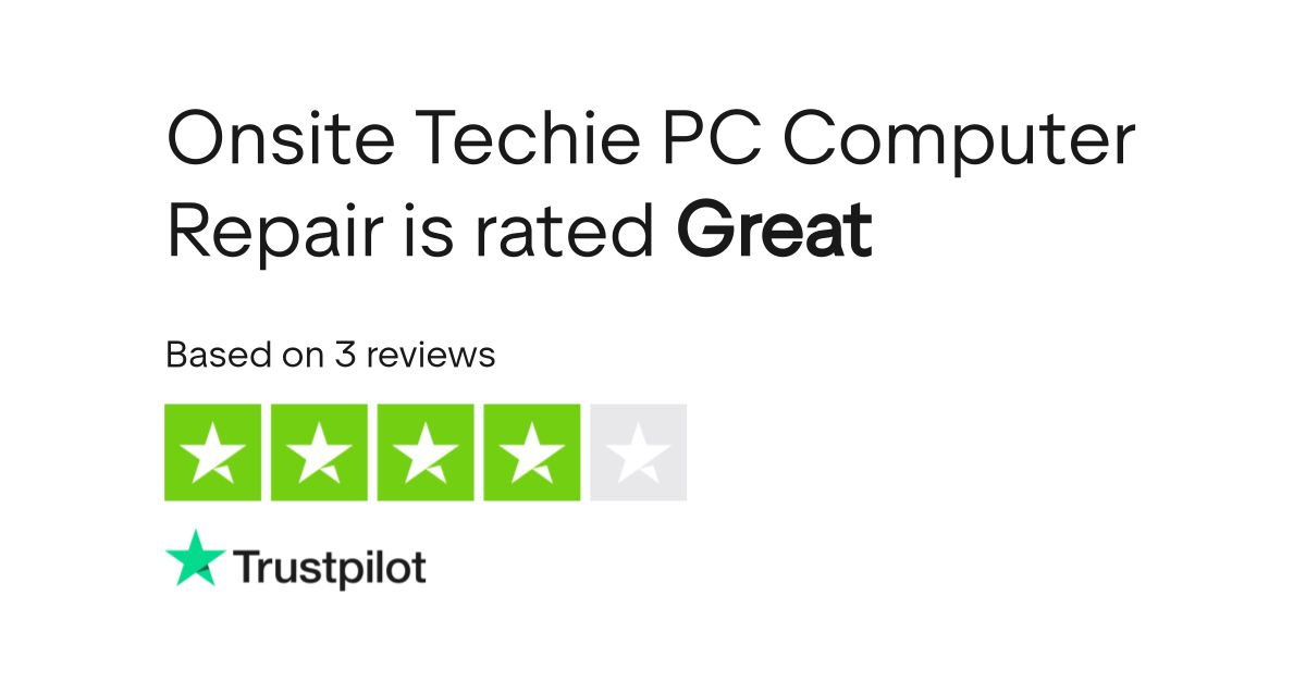 Onsite Techie PC Computer Repair Reviews | Read Customer Service Reviews of www.onsitetechie.com