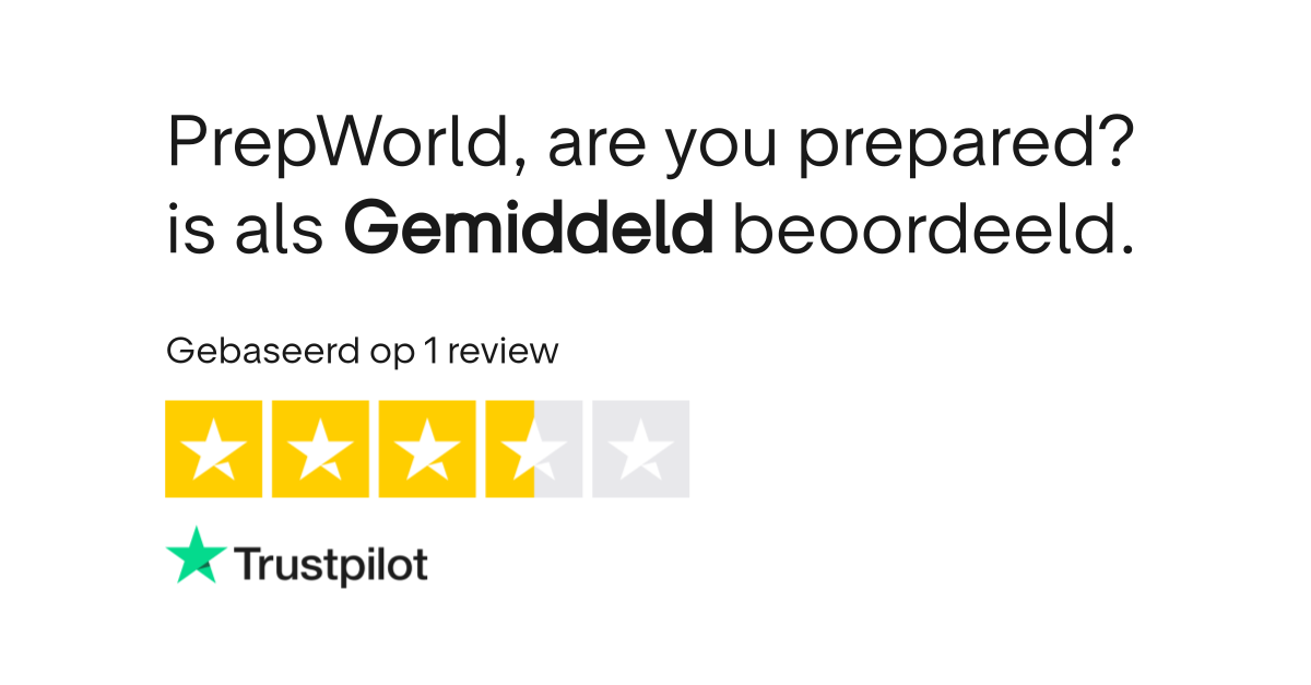 PrepWorld, are you prepared? reviews | Bekijk consumentenreviews over ...