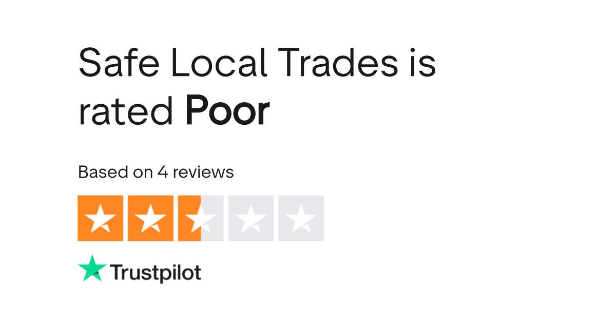Safe Local Trades Reviews | Read Customer Service Reviews of ...