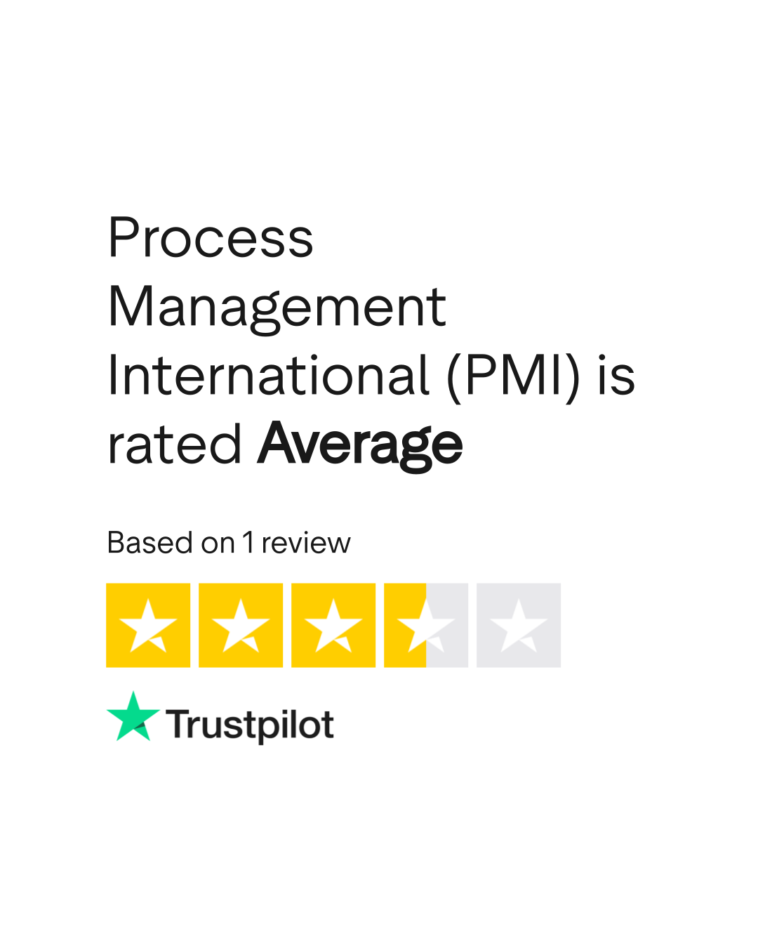 Process Management International (PMI) Reviews | Read Customer Service ...
