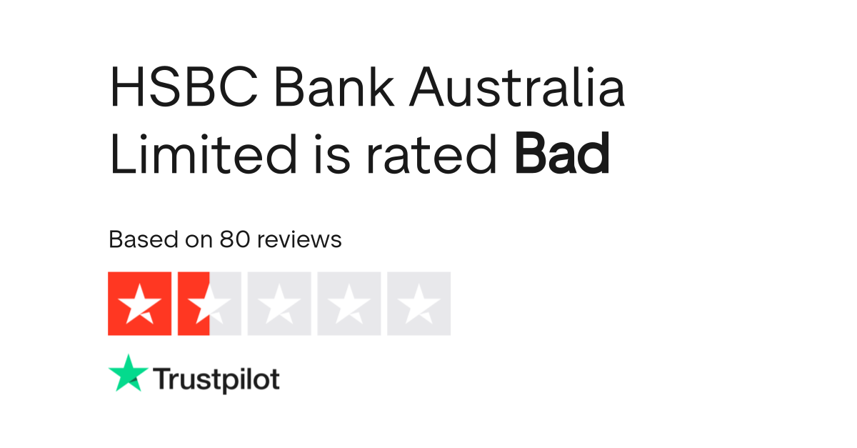 HSBC Bank Australia Limited Reviews | Read Customer Service Reviews of ...