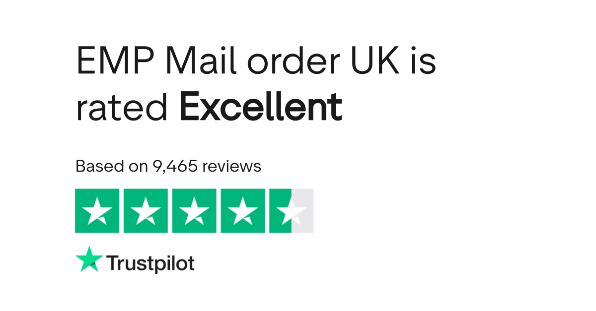 EMP Mail order UK Reviews | Read Customer Service Reviews of emp.co.uk