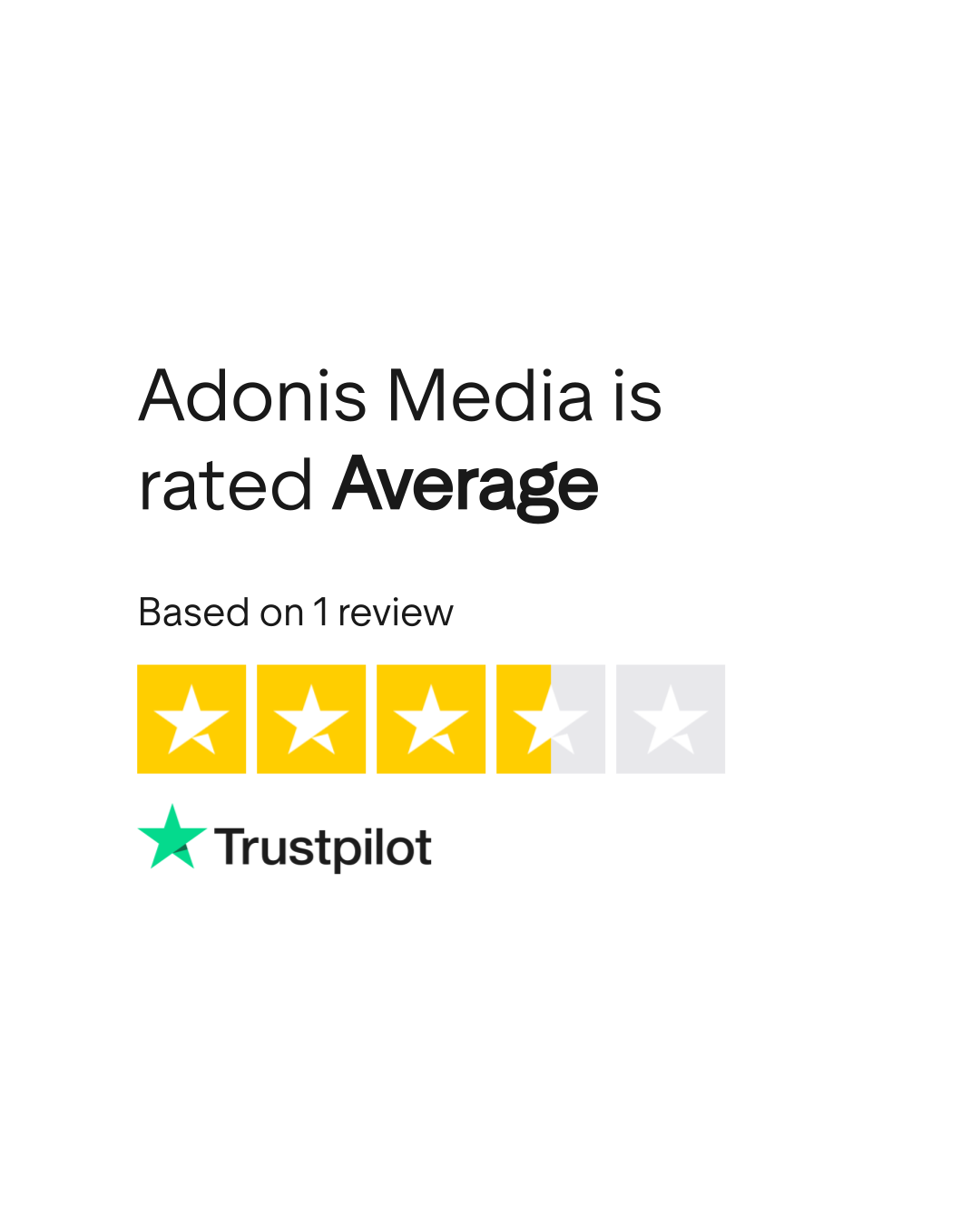 Adonis Media Reviews | Read Customer Service Reviews of adonis.media
