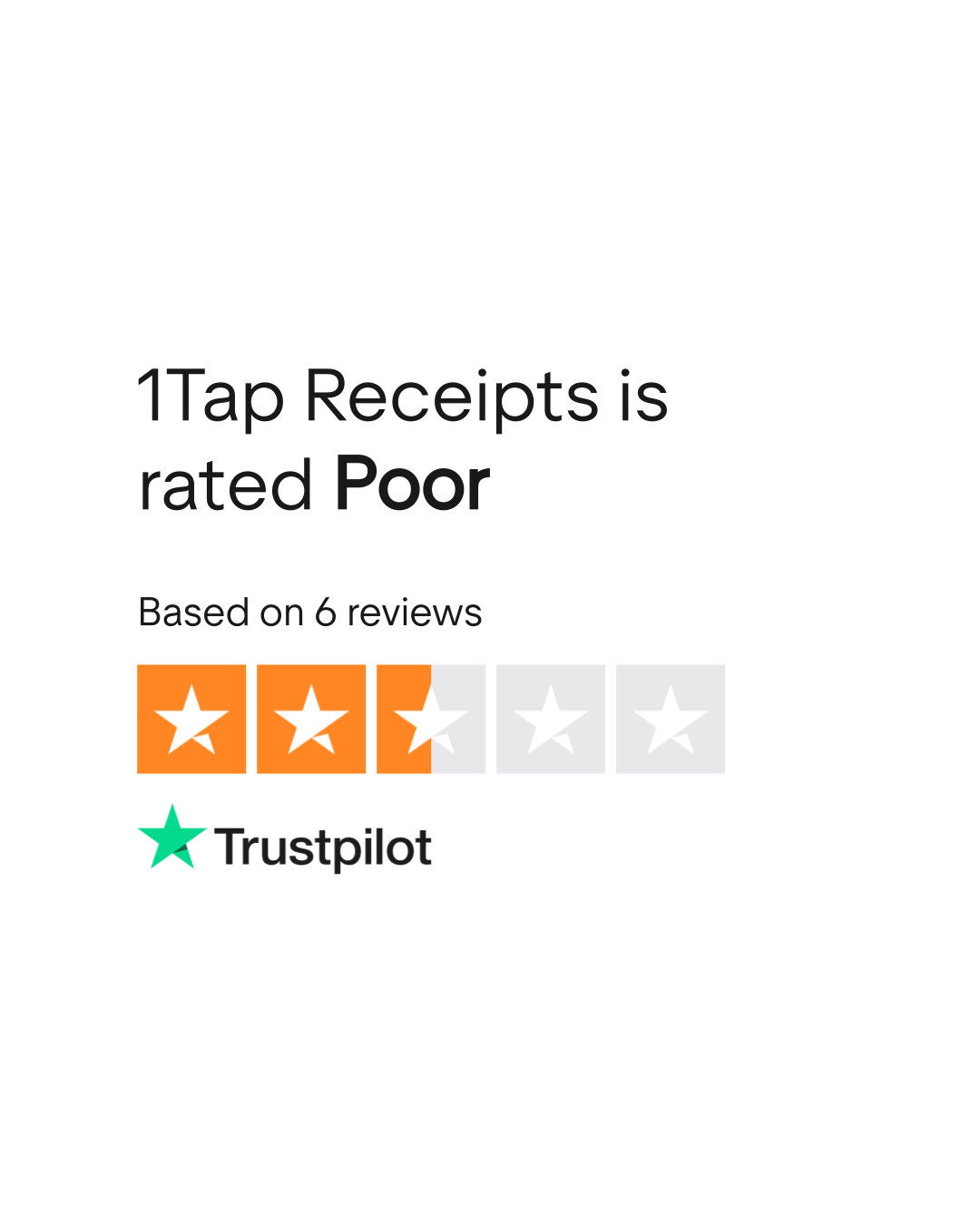 1Tap Receipts Reviews | Read Customer Service Reviews of www ...
