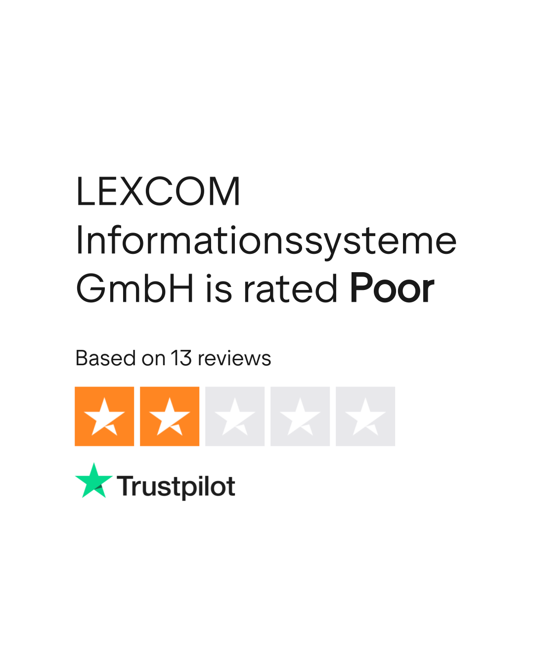 LEXCOM Informationssysteme GmbH Reviews | Read Customer Service Reviews ...