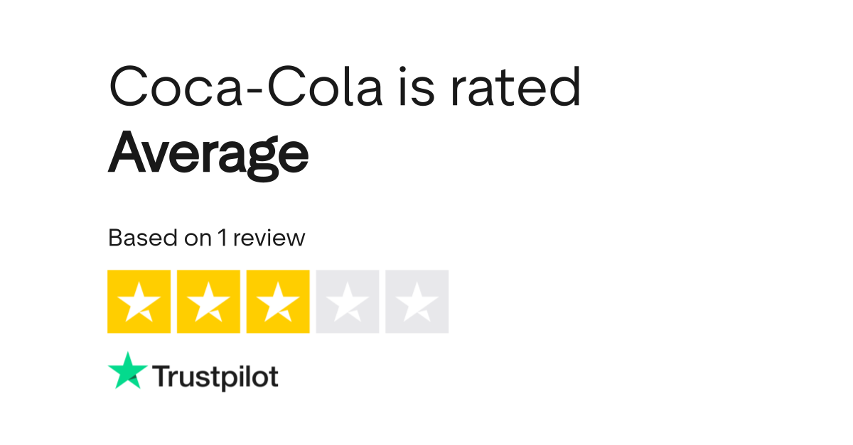 Coca-Cola Reviews | Read Customer Service Reviews of www.coca-cola.co.uk