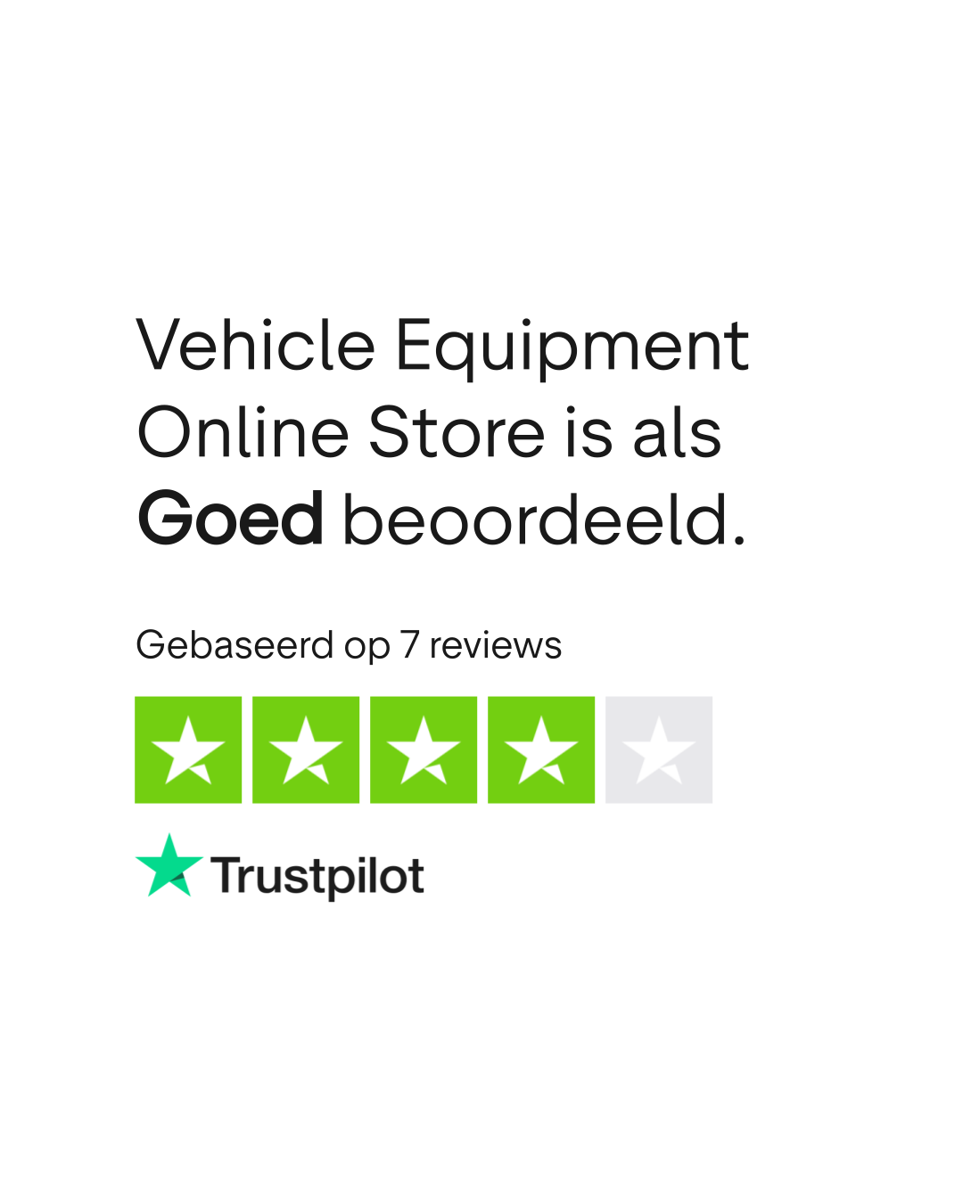 Vehicle Equipment Online Store reviews | Bekijk consumentenreviews over ...