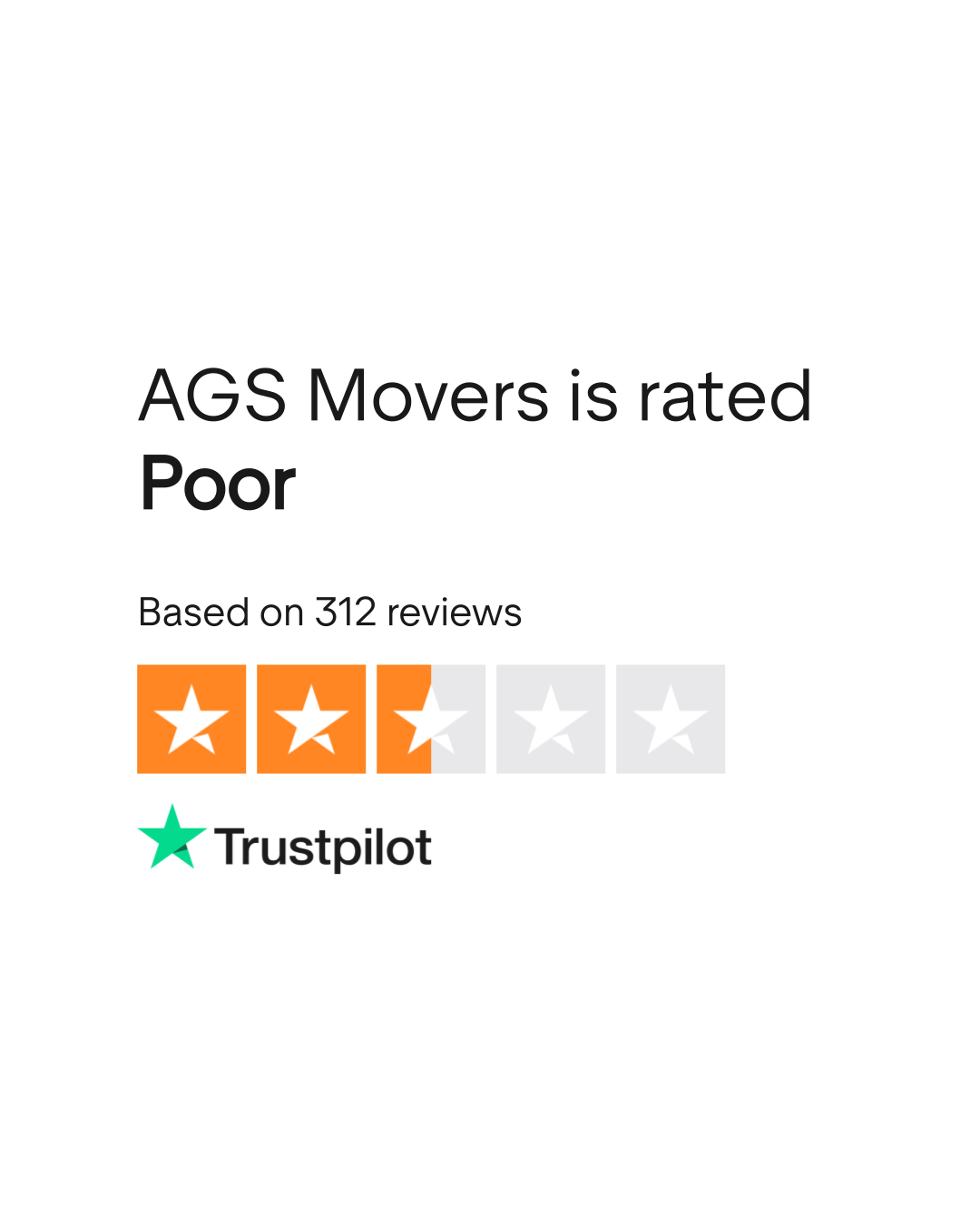 AGS Movers Reviews | Read Customer Service Reviews of agsmovers.com
