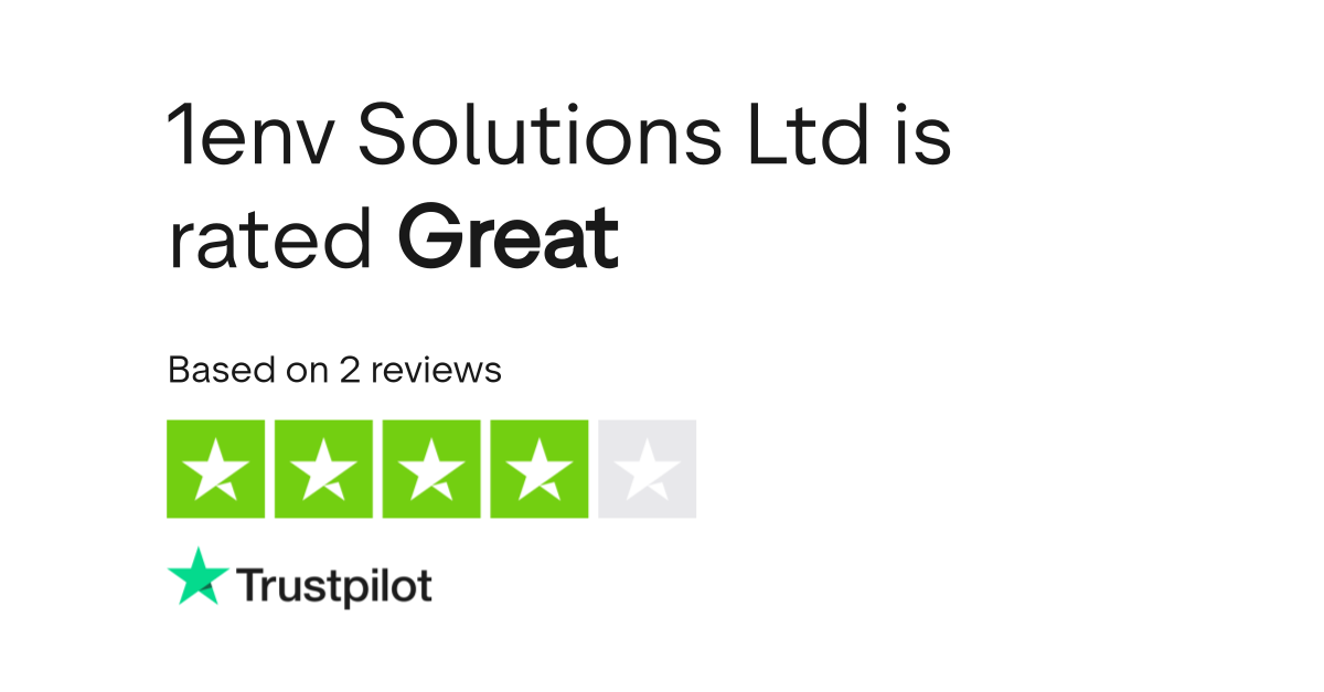 1env Solutions Ltd Reviews | Read Customer Service Reviews of 1env.co.uk