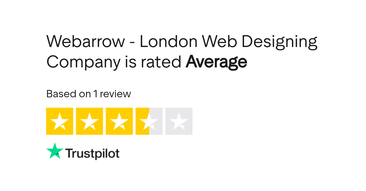 Webarrow - London Web Designing Company Reviews | Read Customer Service ...