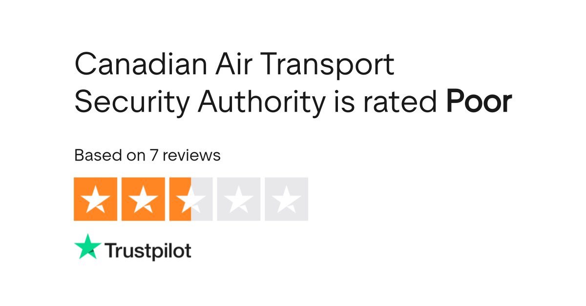 Canadian Air Transport Security Authority Reviews | Read Customer ...