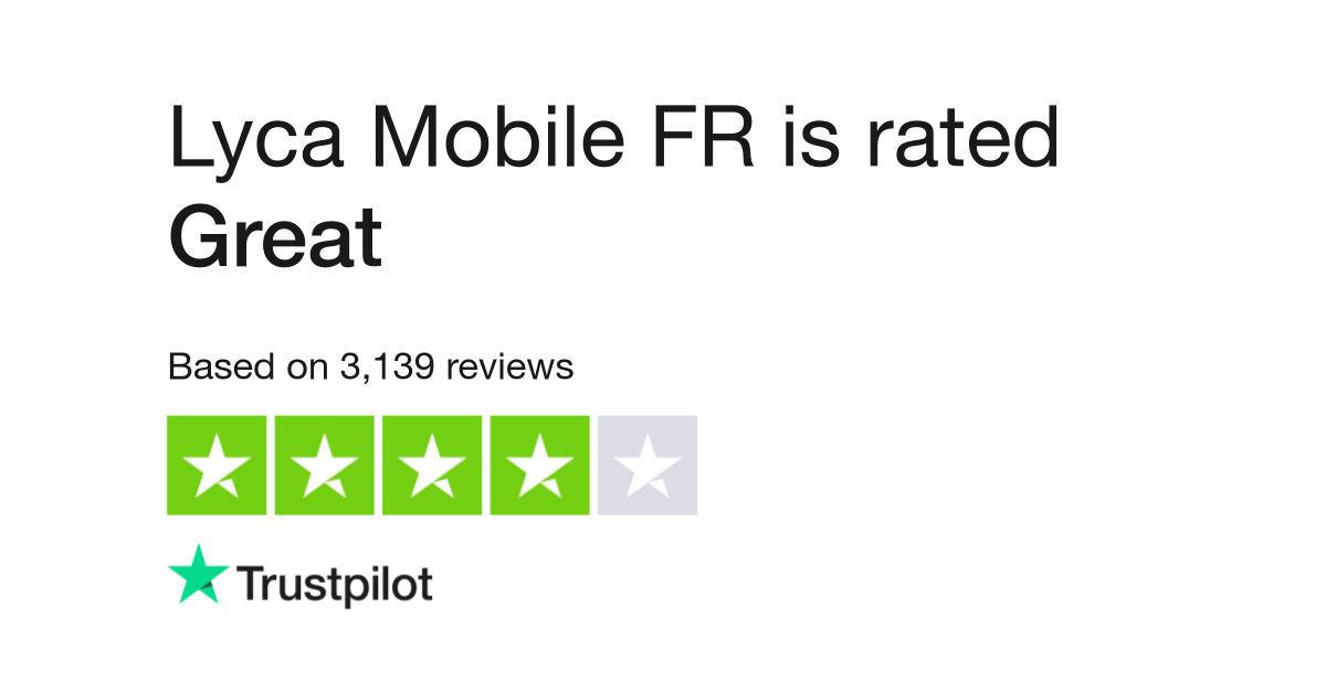 Lyca Mobile FR Reviews | Read Customer Service Reviews of www.lycamobile.fr