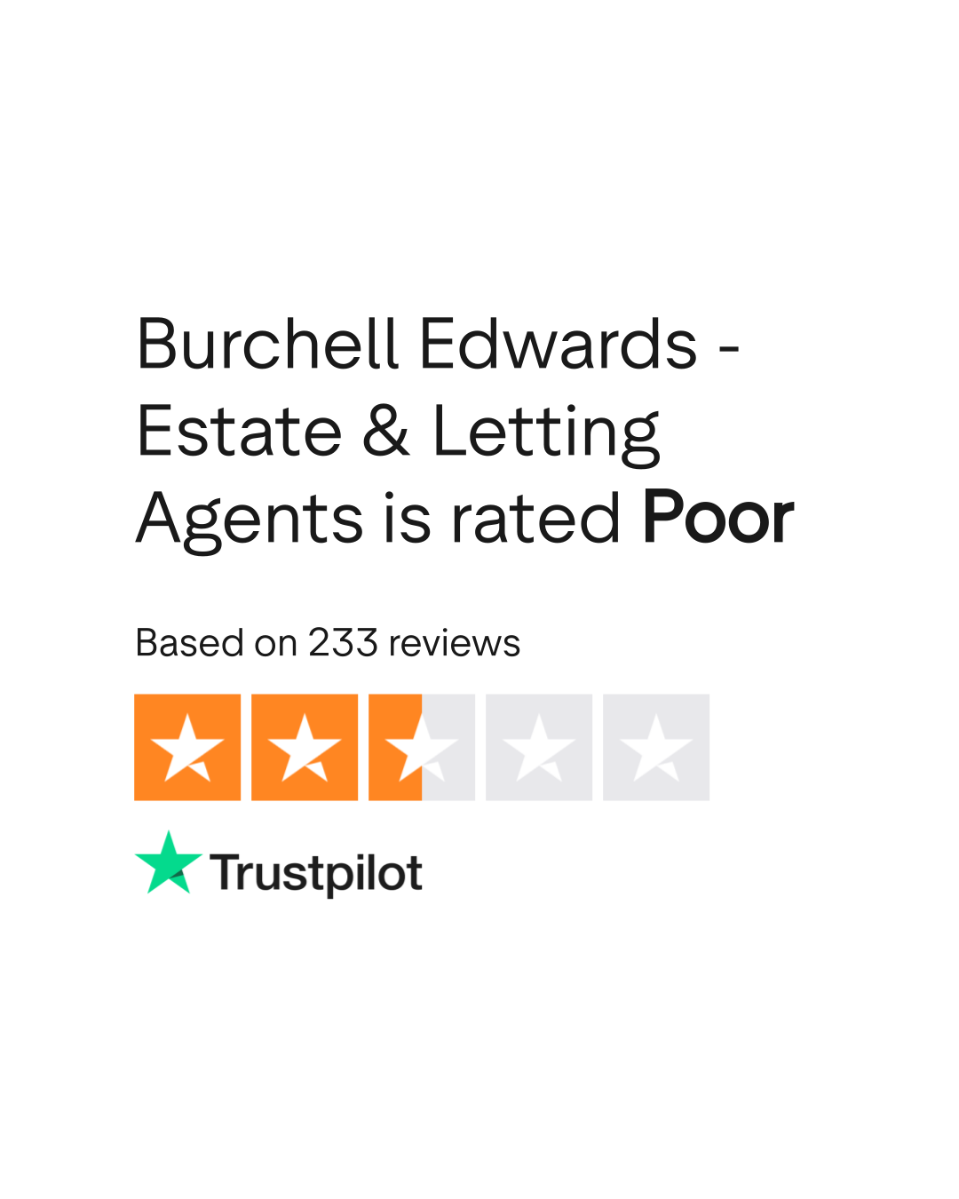 Burchell Edwards - Estate & Letting Agents Reviews | Read Customer ...
