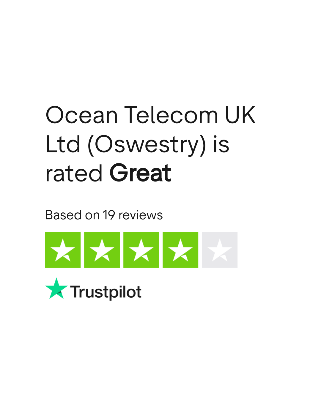 Ocean Telecom UK Ltd (Oswestry) Reviews | Read Customer Service Reviews ...