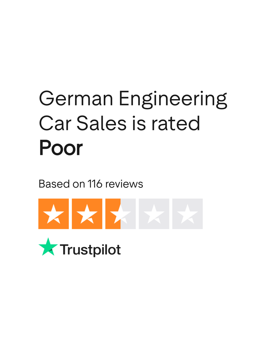 German Engineering Car Sales Reviews | Read Customer Service Reviews of ...
