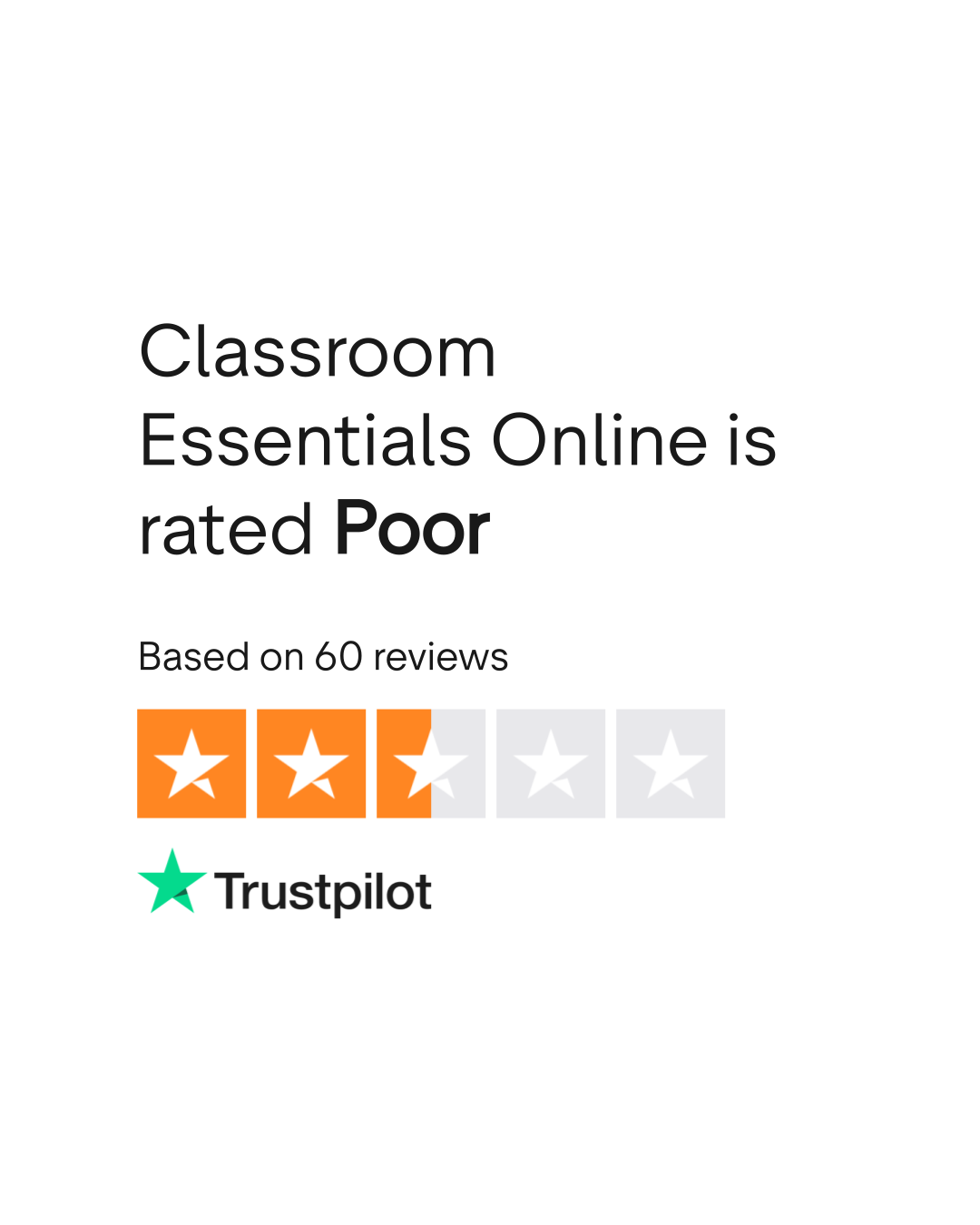 Classroom Essentials Online Reviews | Read Customer Service Reviews of ...
