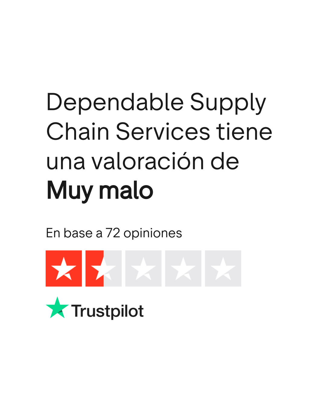 Opiniones sobre Dependable Supply Chain Services | Lee las opiniones ...